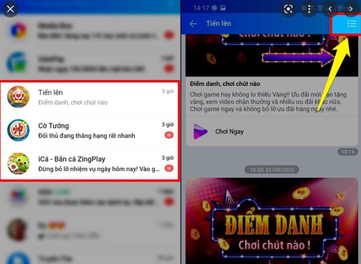 Hướng dẫn cách chơi game online trên Zalo mà không cần tải về điện ...